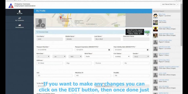 Online OEC Application | Pnoys.com